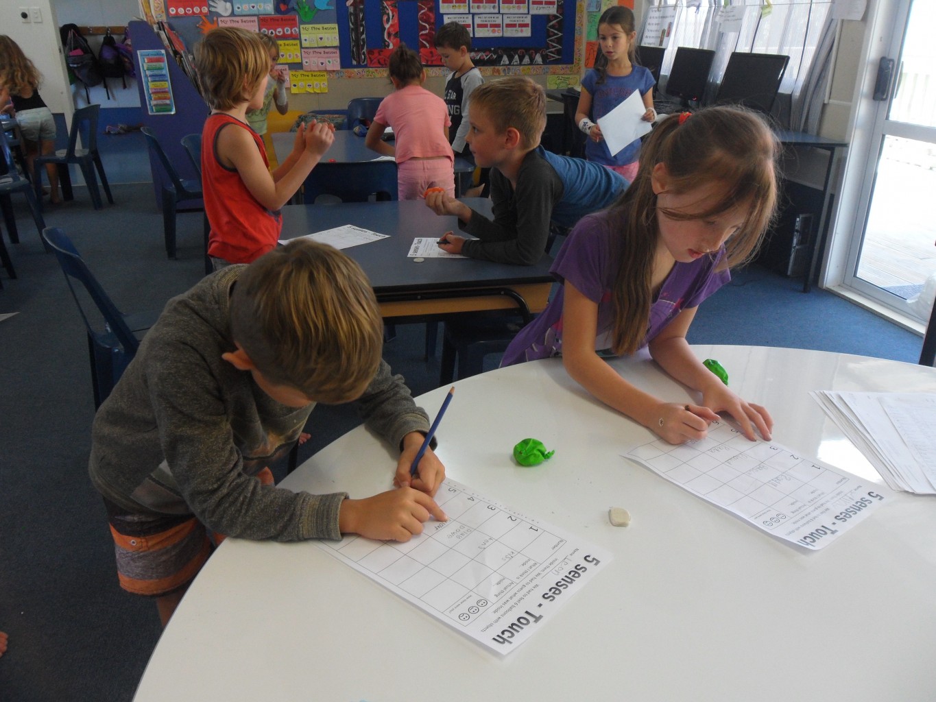 Five Senses – Touch Experiment – Tomarata School